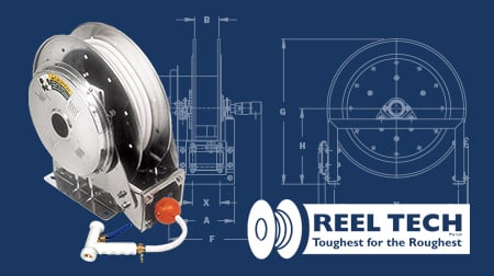 Advantages of heavy duty spring rewind/retractable hose reels in mining